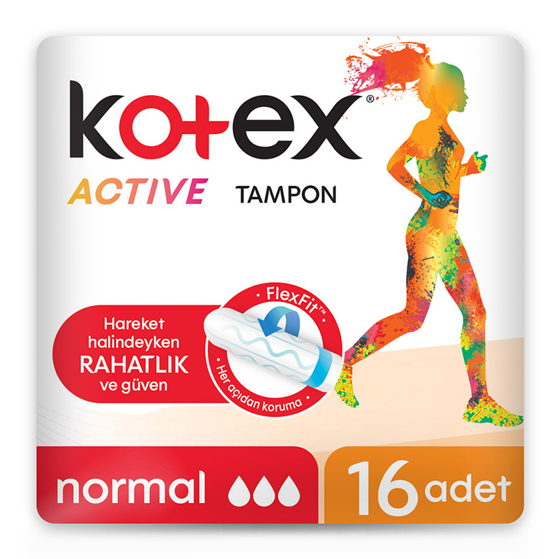 Kotex Active Tampon Normal 16’lı - Gratis
